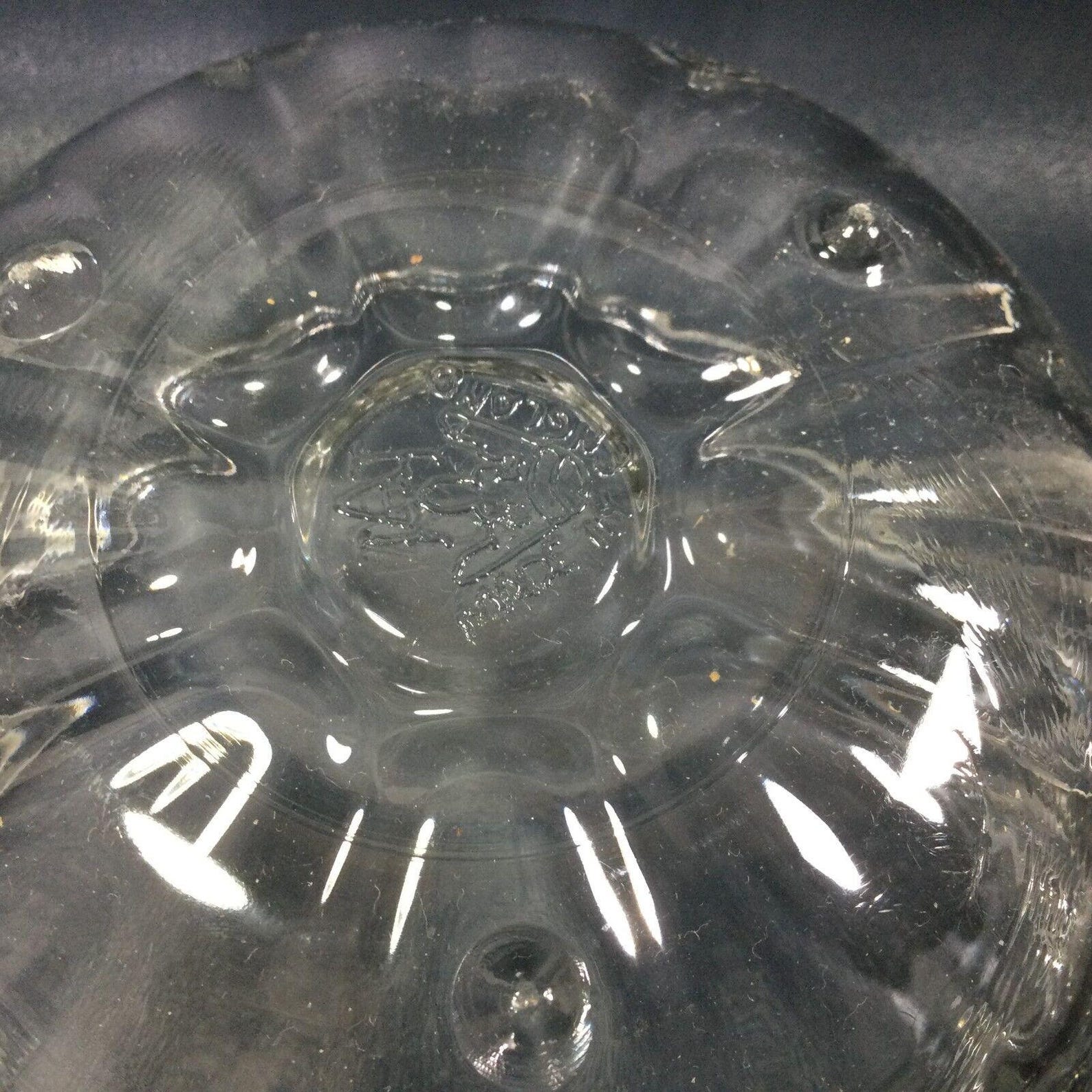 JAJ Pyrex Vintage Clear Glass Round Jelly Mould Vintage 1960s - Etsy
