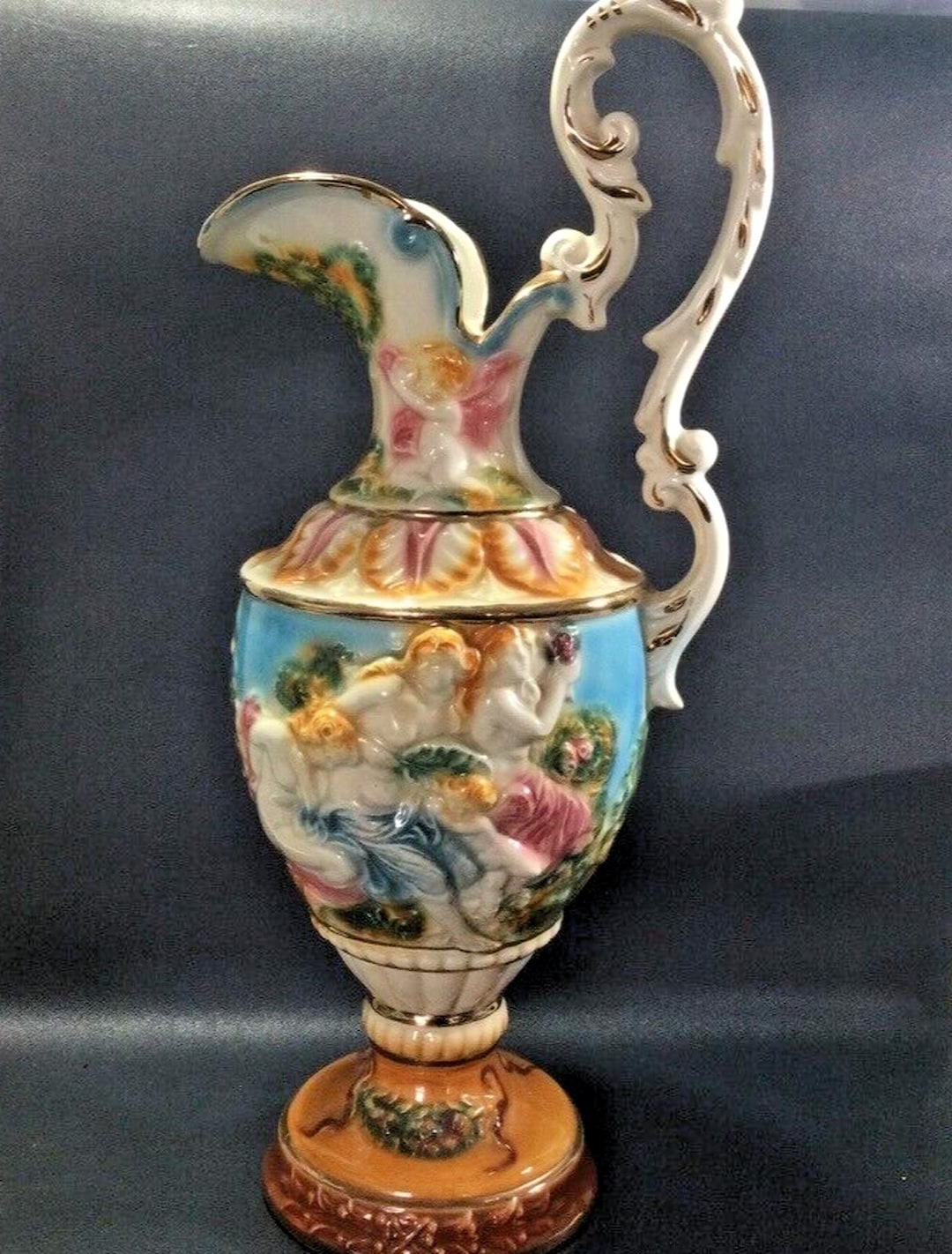 Tall Vintage Classical Italian Water Jug by NORLEANS - Etsy