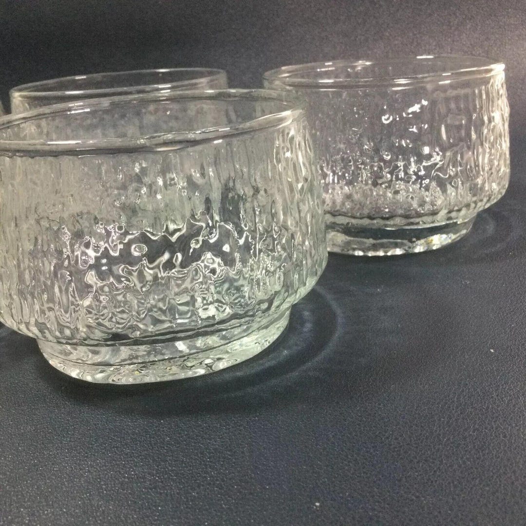 5 X Ravenhead Siesta Sundae Dishes Fruit Bowls Bark Effect 70's - Etsy