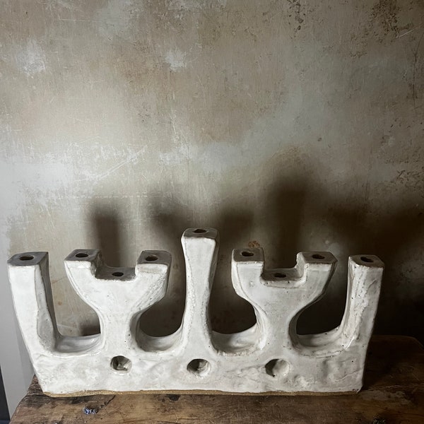 Ceramic Menorah - Etsy