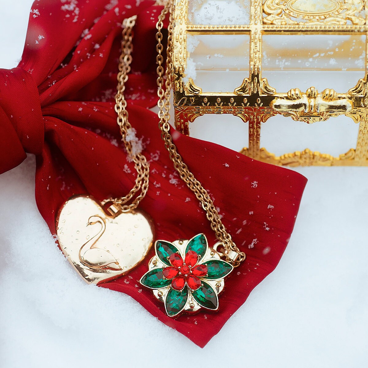 Anastasia necklace Odette pendant set | Etsy