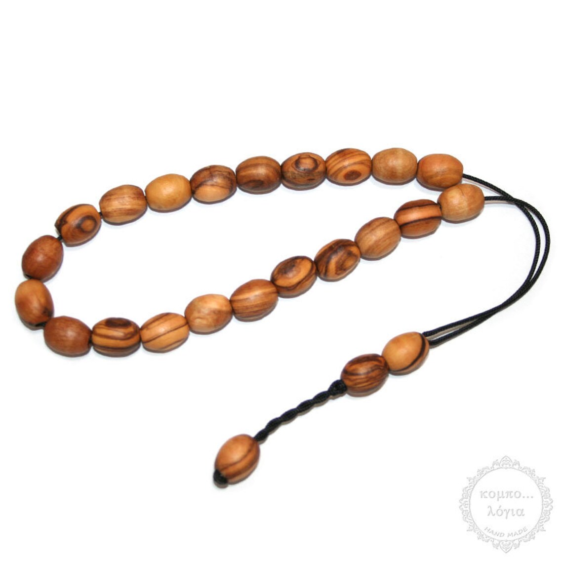 Olive Wood Handmade Komboloi Created With 213 Natural Olive | Etsy