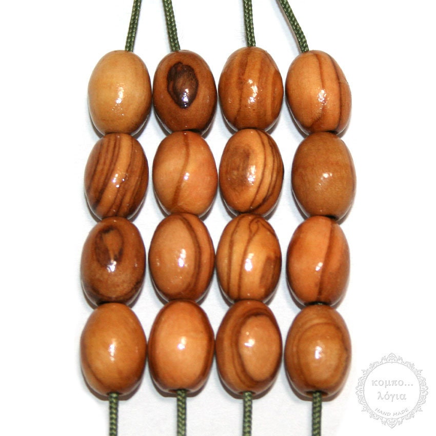 Olive Wood Handmade Komboloi Created With 213 Natural Olive - Etsy