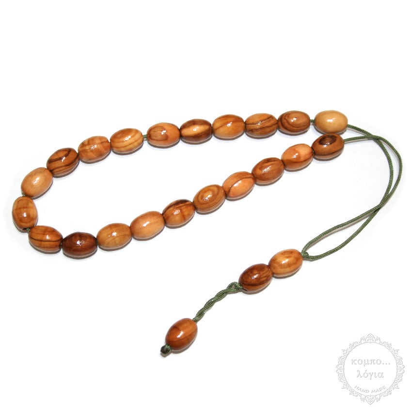 Olive Wood Handmade Komboloi Created With 213 Natural Olive - Etsy