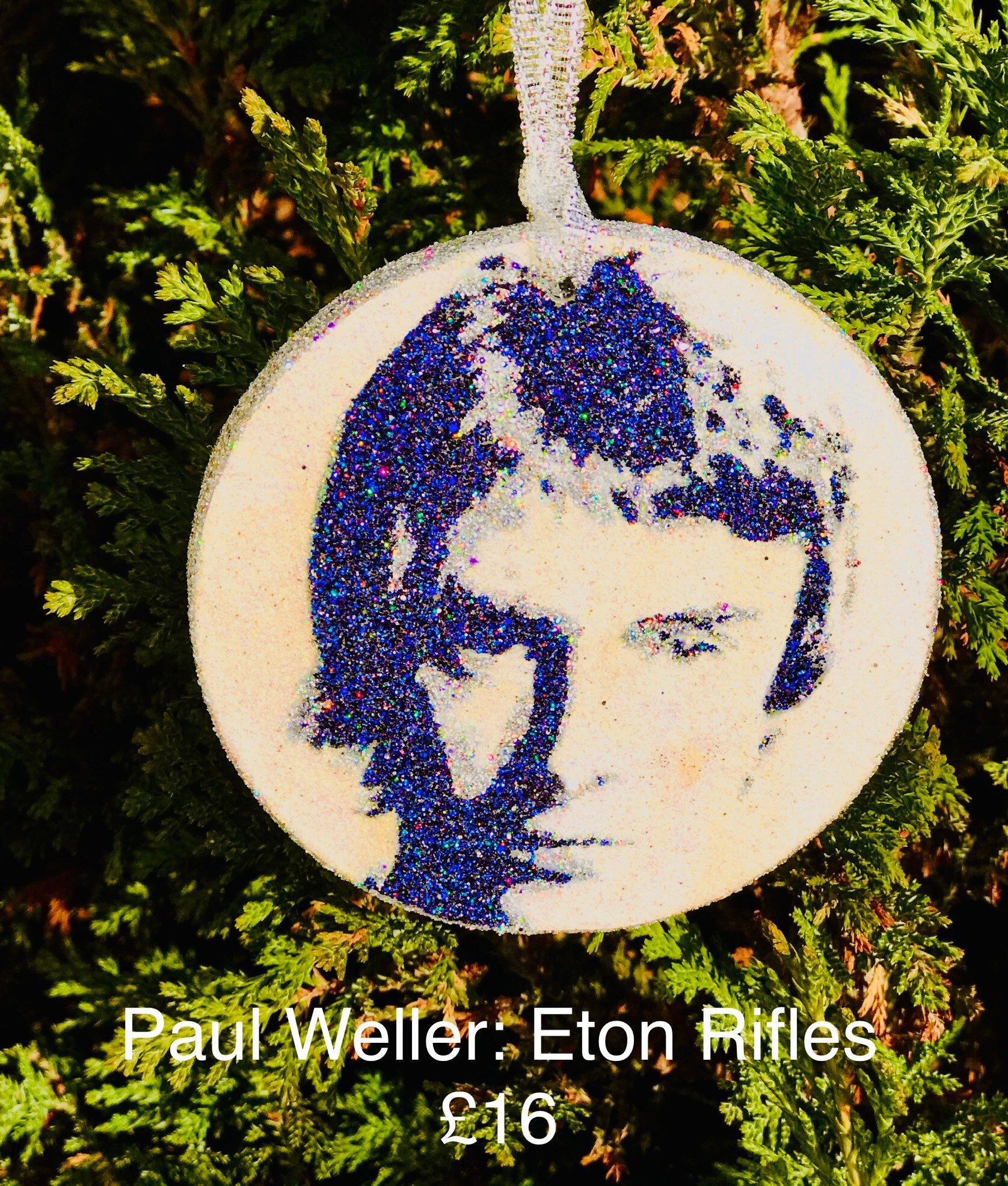 Paul Weller: Handmade Christmas Tree Decoration - Etsy UK