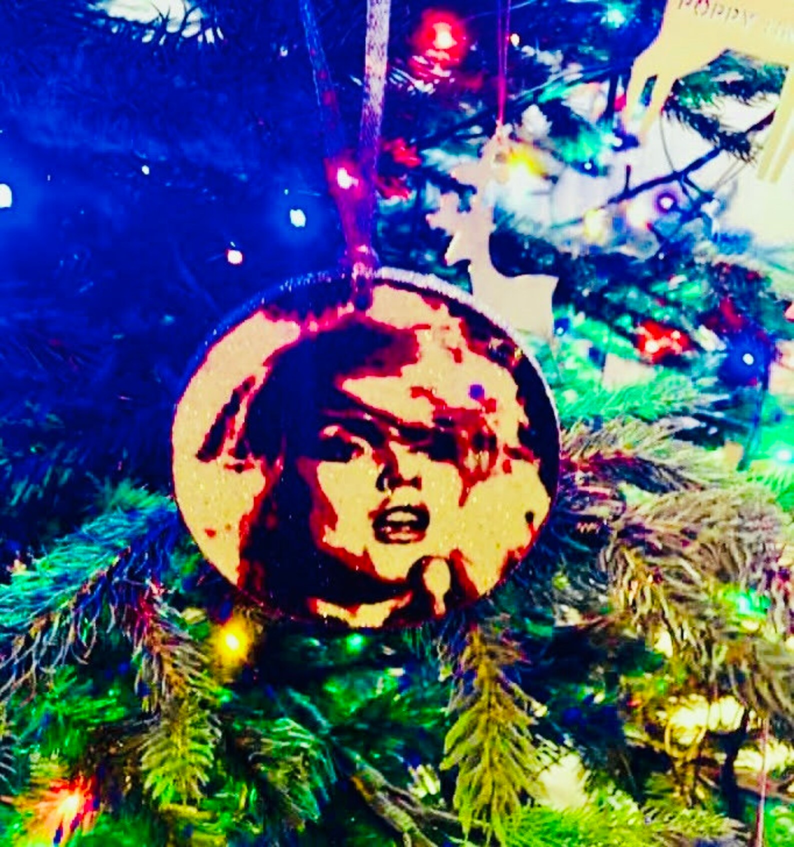 Debbie Harry: Handmade Christmas Tree Decoration - Etsy