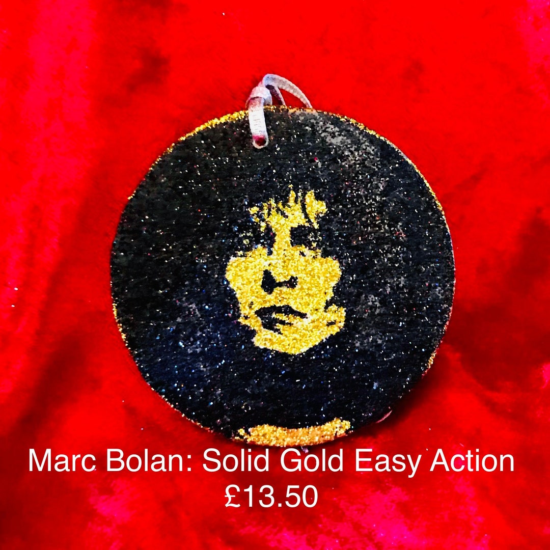 Marc Bolan: Handmade Christmas Tree Decoration - Etsy