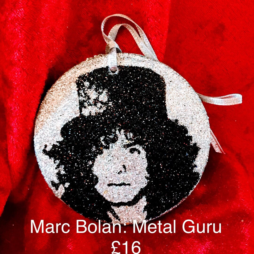 Marc Bolan: Handmade Christmas Tree Decoration - Etsy