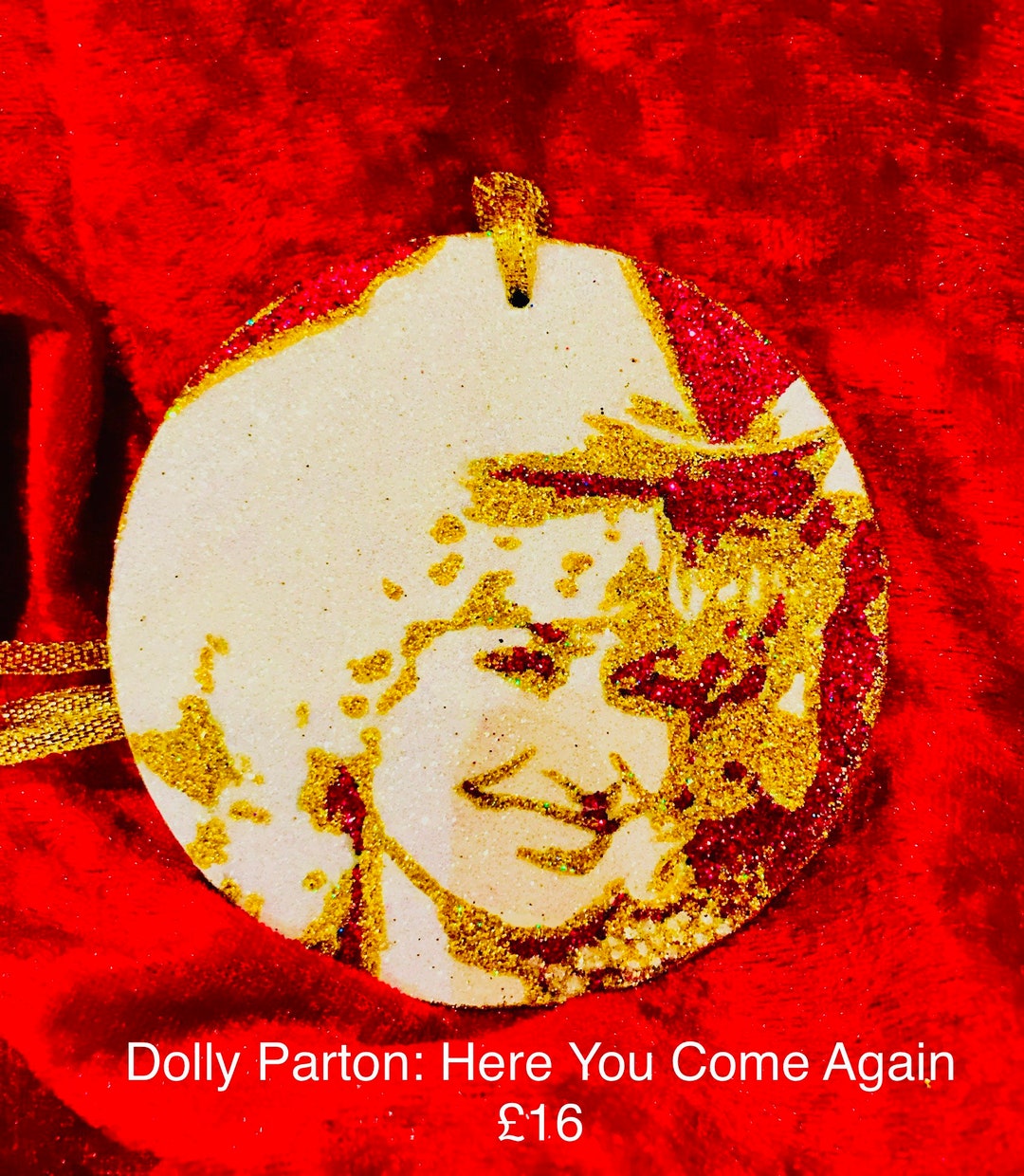 Dolly Parton: Handmade Christmas Tree Decoration - Etsy