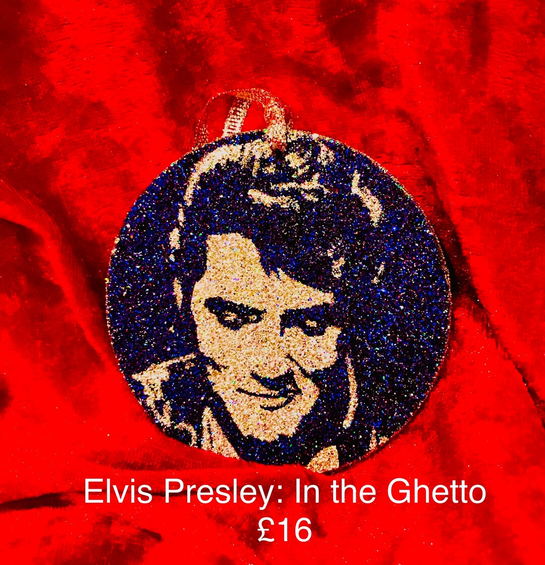Elvis Presley: Handmade Christmas Tree Decoration - Etsy