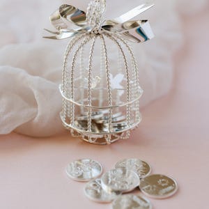 Bird Arras Arrhae Unity Wedding Coins for Filipino Wedding Ceremony - Etsy