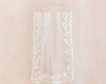 Embroidered Filipino Unity Veil for Filipino Wedding Cord and Veil ...