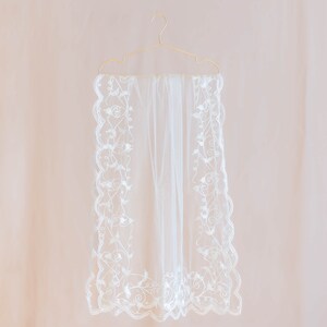 Embroidered Filipino Unity Veil for Filipino Wedding Cord and Veil ...