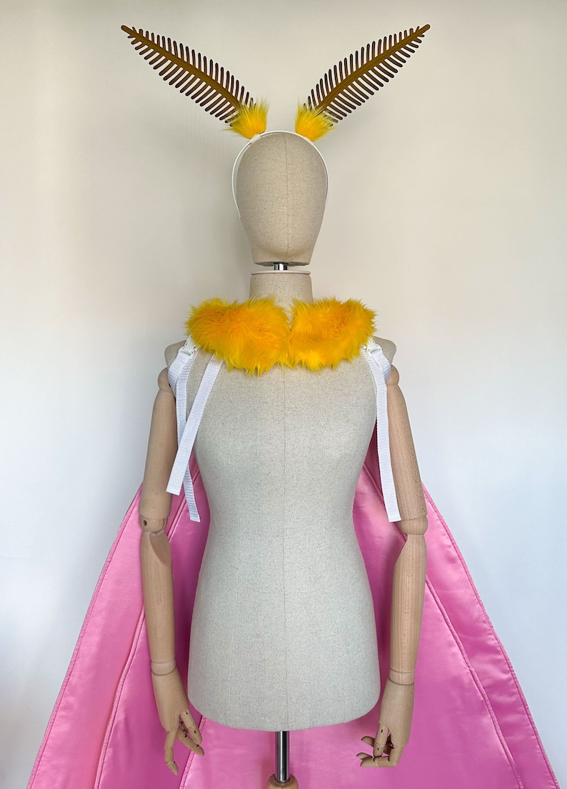Rosy Maple Moth Costume Fantasy Wings Hand Painted - Etsy