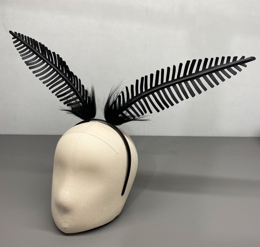 Black Moth Costume Headdress Headpiece - Etsy