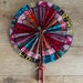 African Print Folding Hand Fan african Print Fan Ankara - Etsy