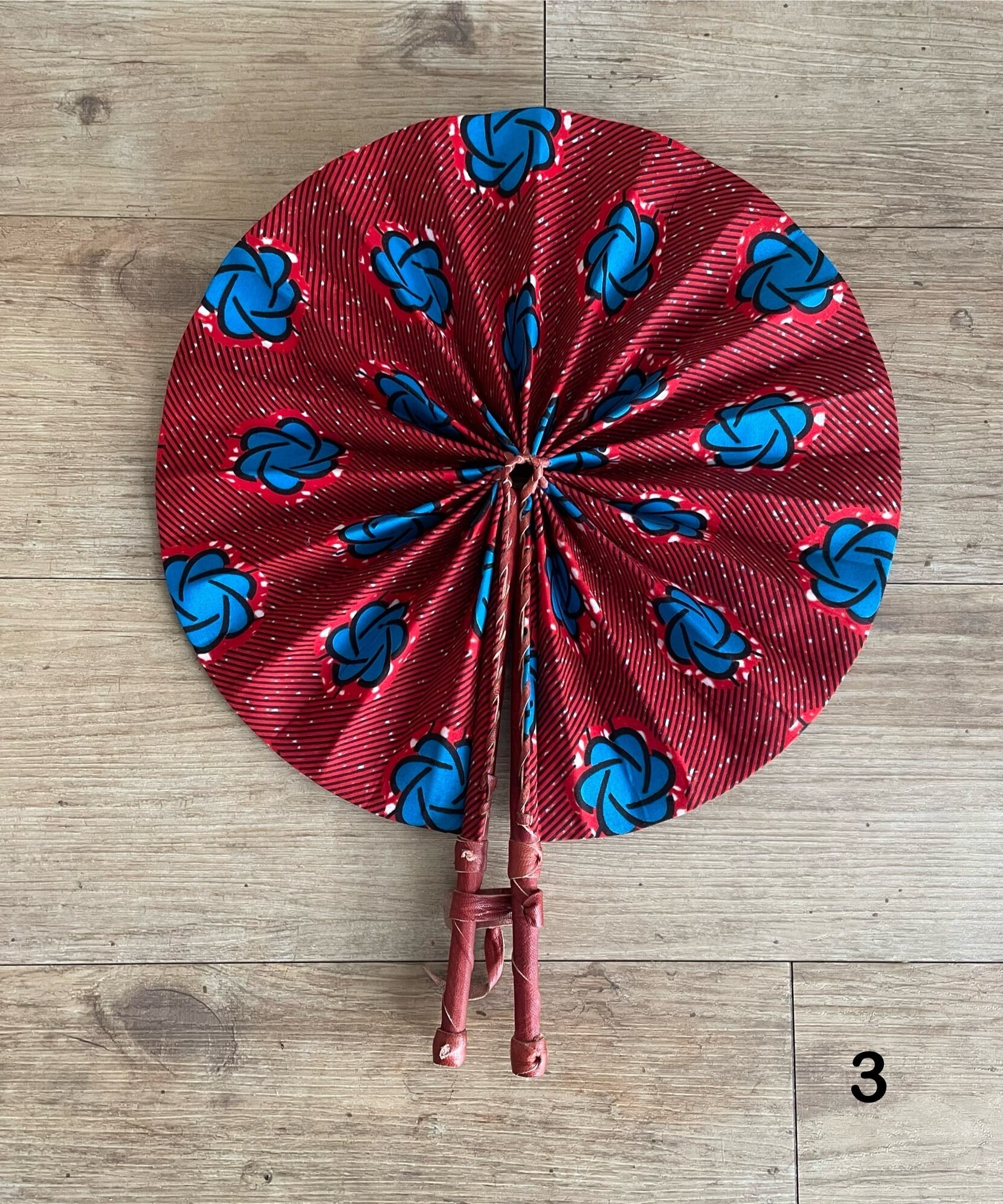 African Print Folding Hand Fan african Print Fan Ankara - Etsy