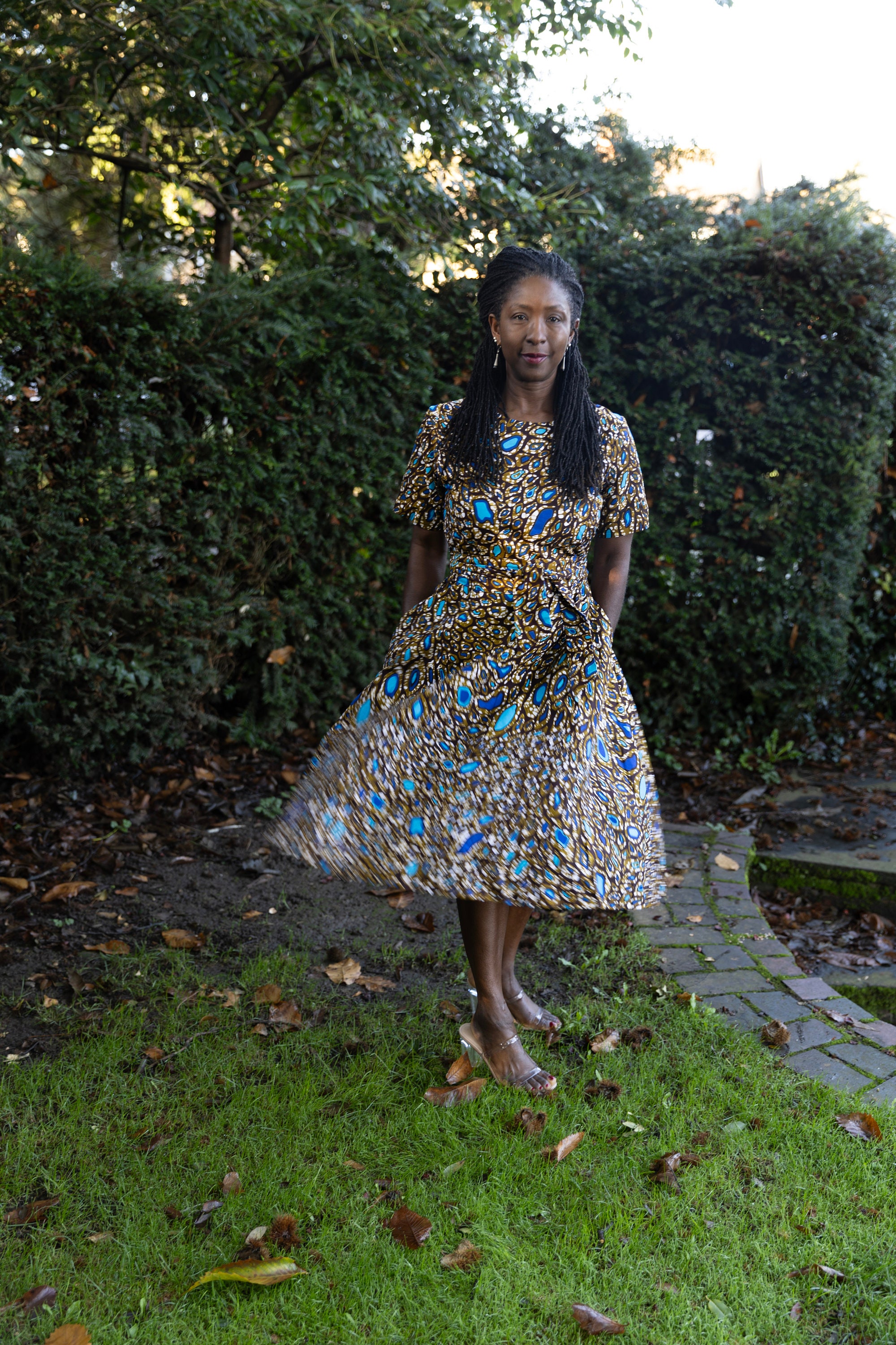KAITLYN African Print Midi Dress | Clothing for Women - Etsy