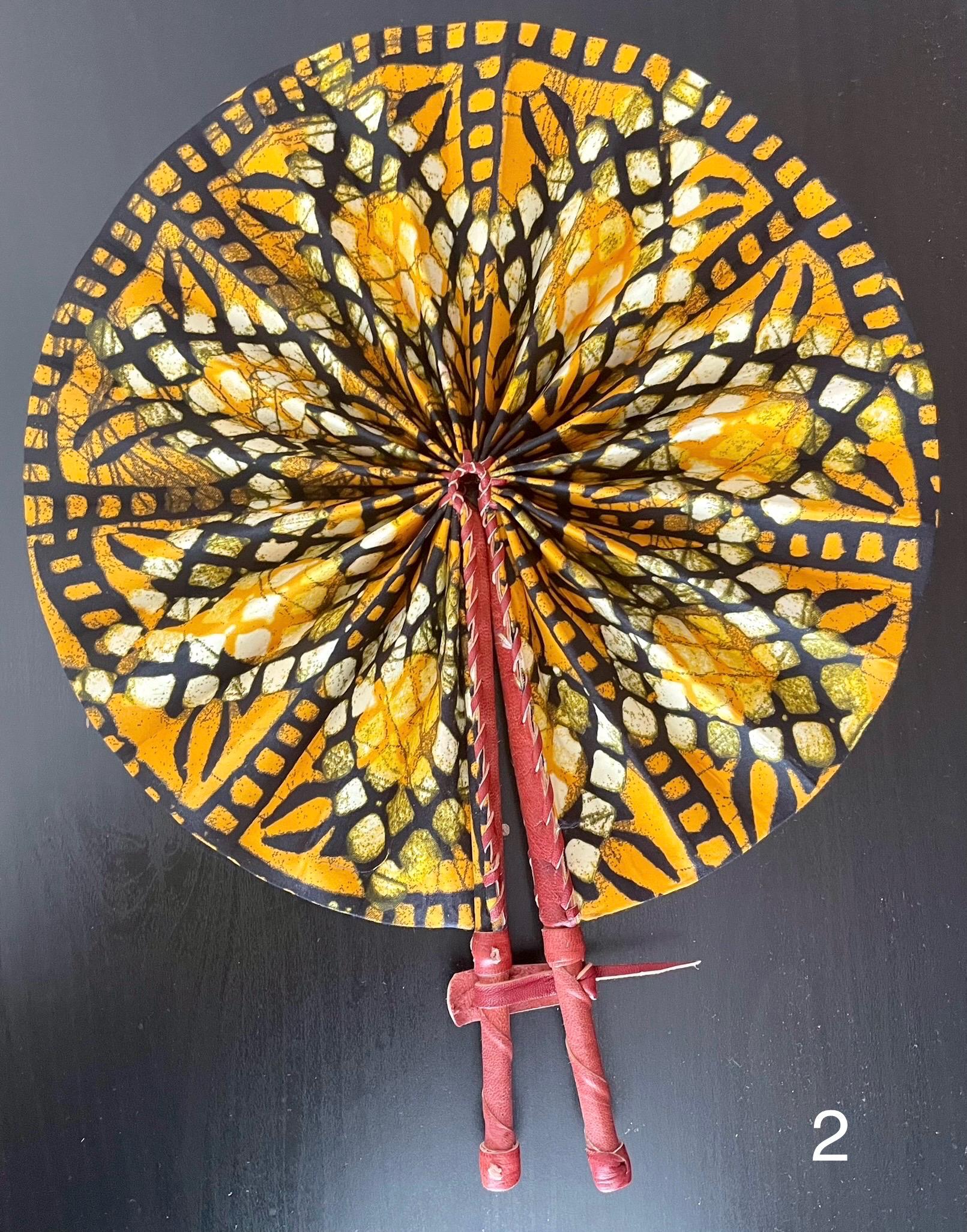 African Print Fan| Ankara Fabric Fan| African Print Folding Hand Fan ...