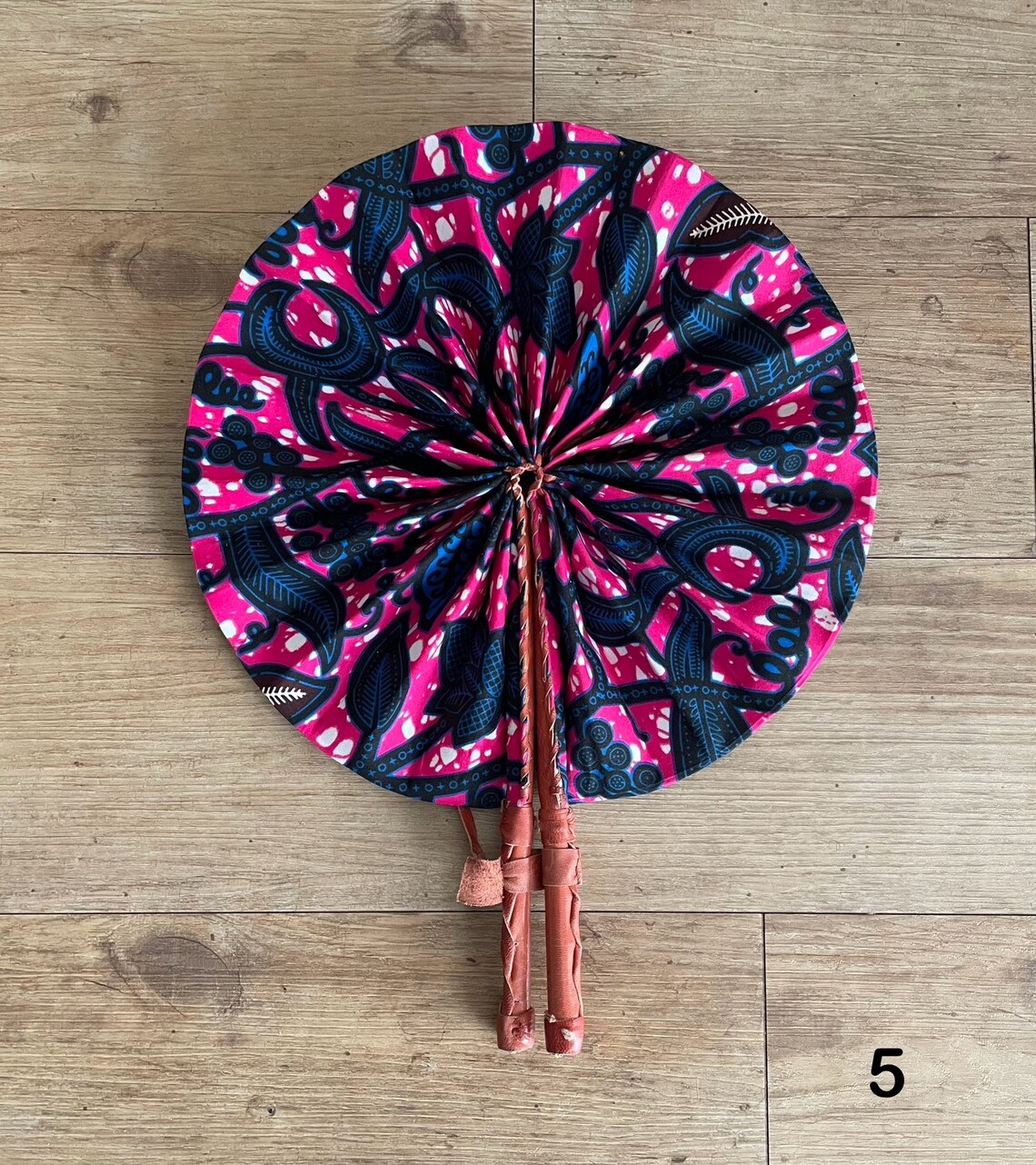 African Print Folding Hand Fan african Print Fan Ankara - Etsy