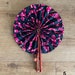 African Print Folding Hand Fan african Print Fan Ankara - Etsy