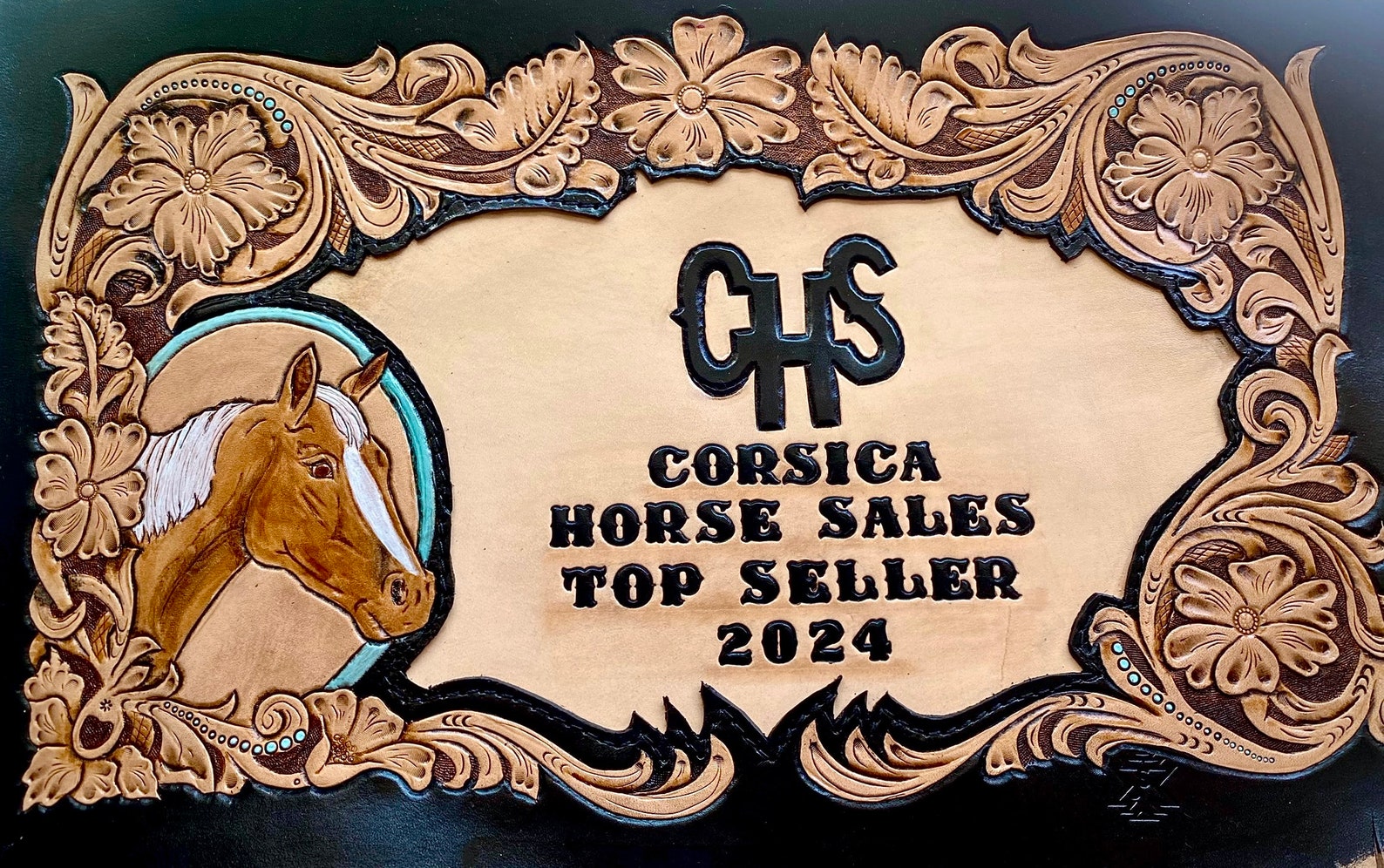 Custom Hand Tooled Leather Cooler Lid - Etsy