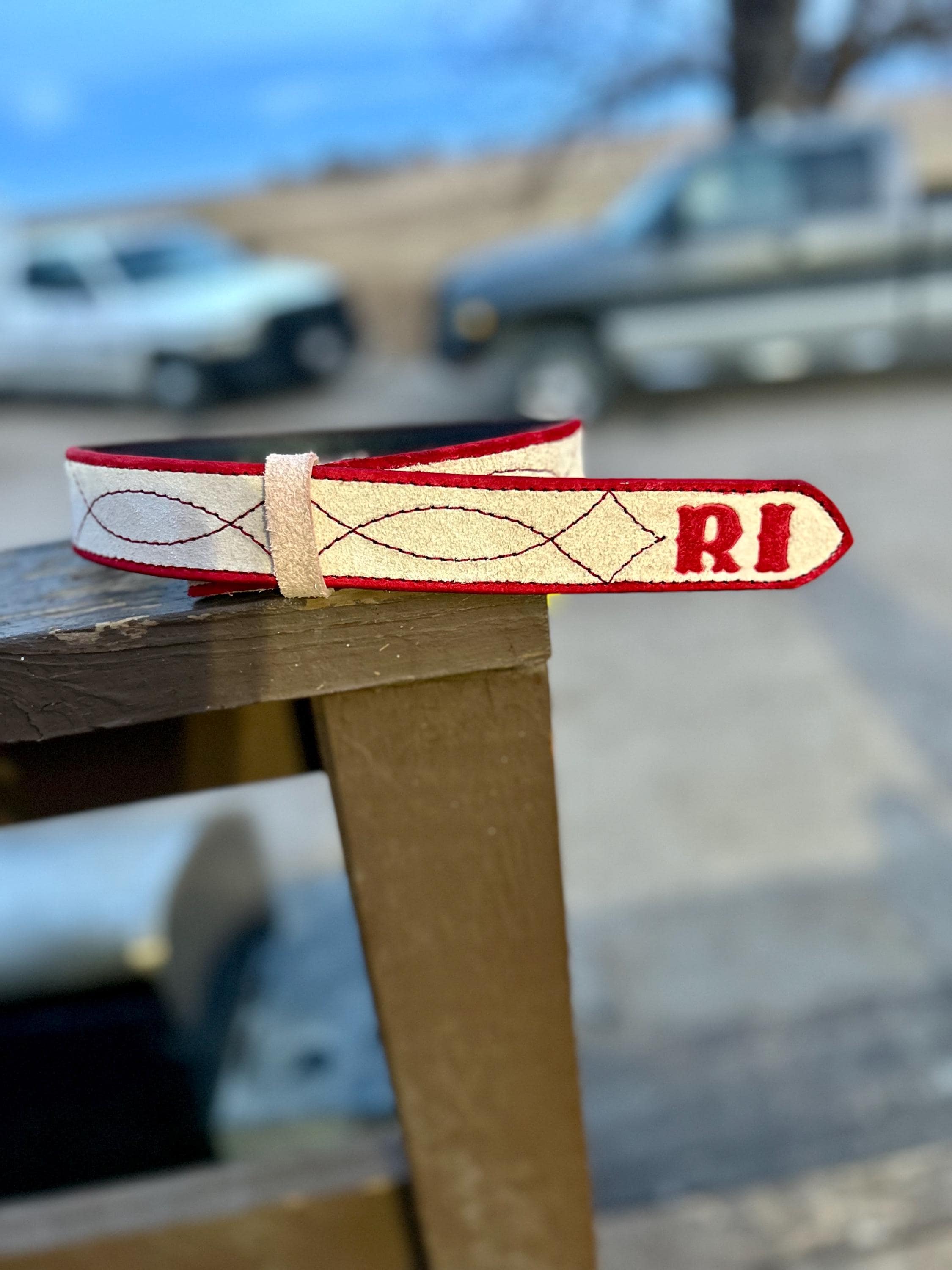 Roughout Cowboy Stitch/gun Slinger Stitch Belt *sold by Total Length ...