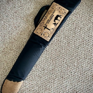 Custom Leather Hand Tooled Rifle/shotgun Case - Etsy