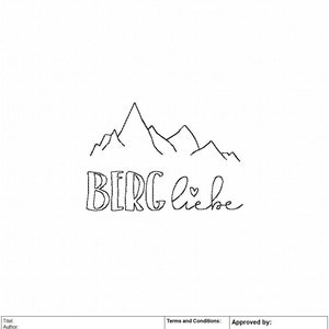 Stickdatei Bergliebe 10x10 bis 16x26 - Etsy.de