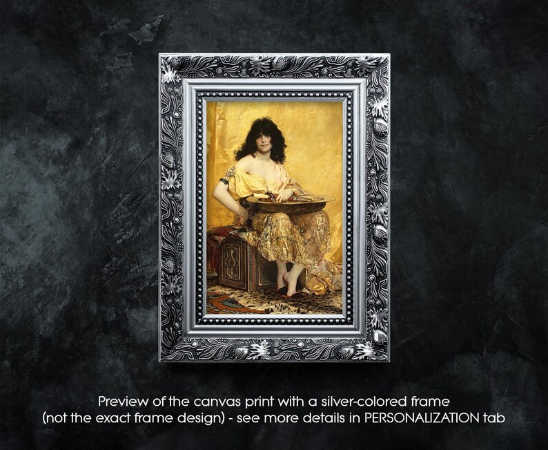 Salome by Henri Regnault Canvas Print (1870) • Giclée Prints ...