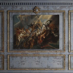 Stretched Canvas Print | the Fall of Phaeton by Peter Paul Rubens ...