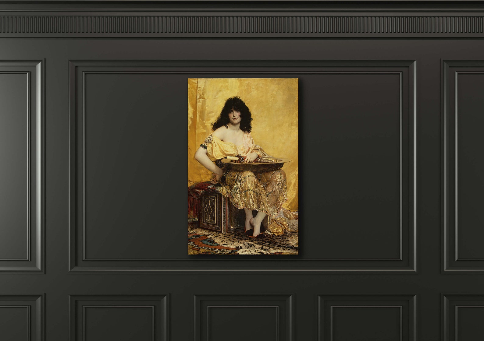 Salome by Henri Regnault Canvas Print (1870) • Giclée Prints ...