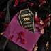Personalized Coffin Wedding Invitations in Bulk • Wooden Wedding ...