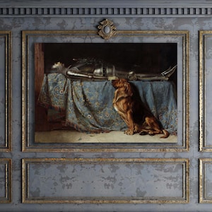Requiescat by Briton Riviere Canvas Print (1888) • Giclée Prints ...