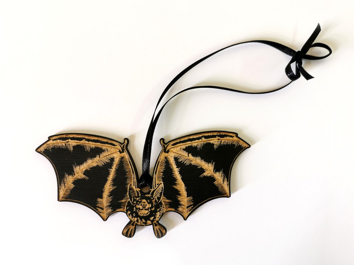 Bat Wooden Christmas Tree Ornament • Christmas Tree-decore • Home ...