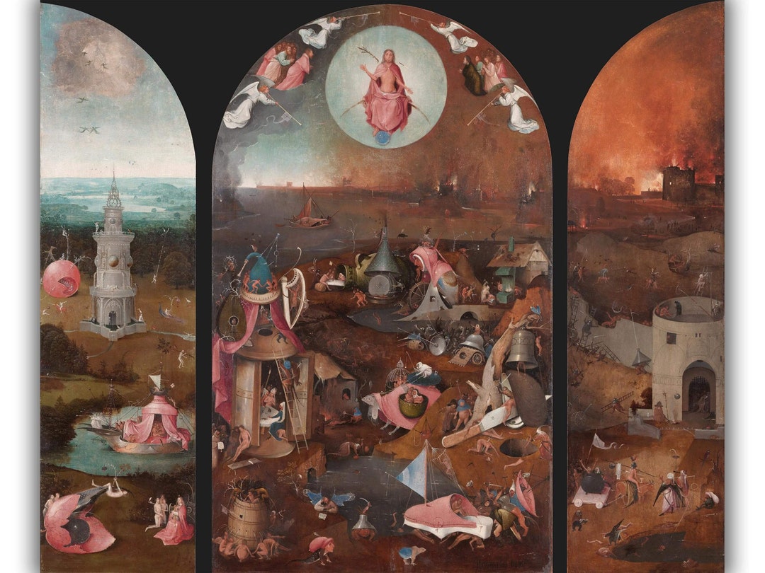 The Last Judgment by Hieronymus Bosch 1515 Classical Art - Etsy