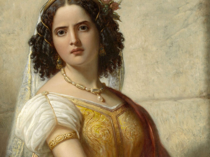 Salome With the Head of John the Baptist 1861 Famous - Etsy