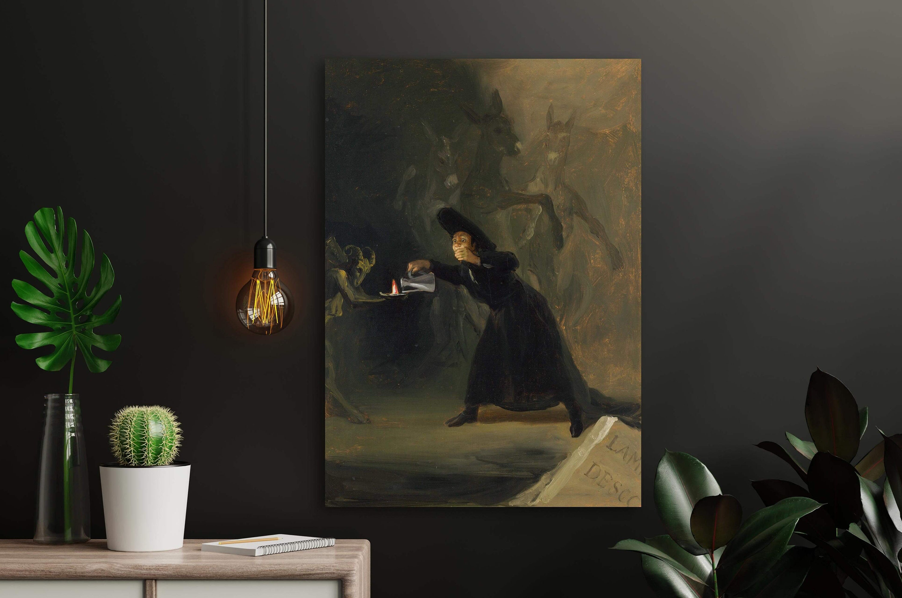 The Bewitched Man by Francisco De Goya Canvas Print (1798) • Classical ...