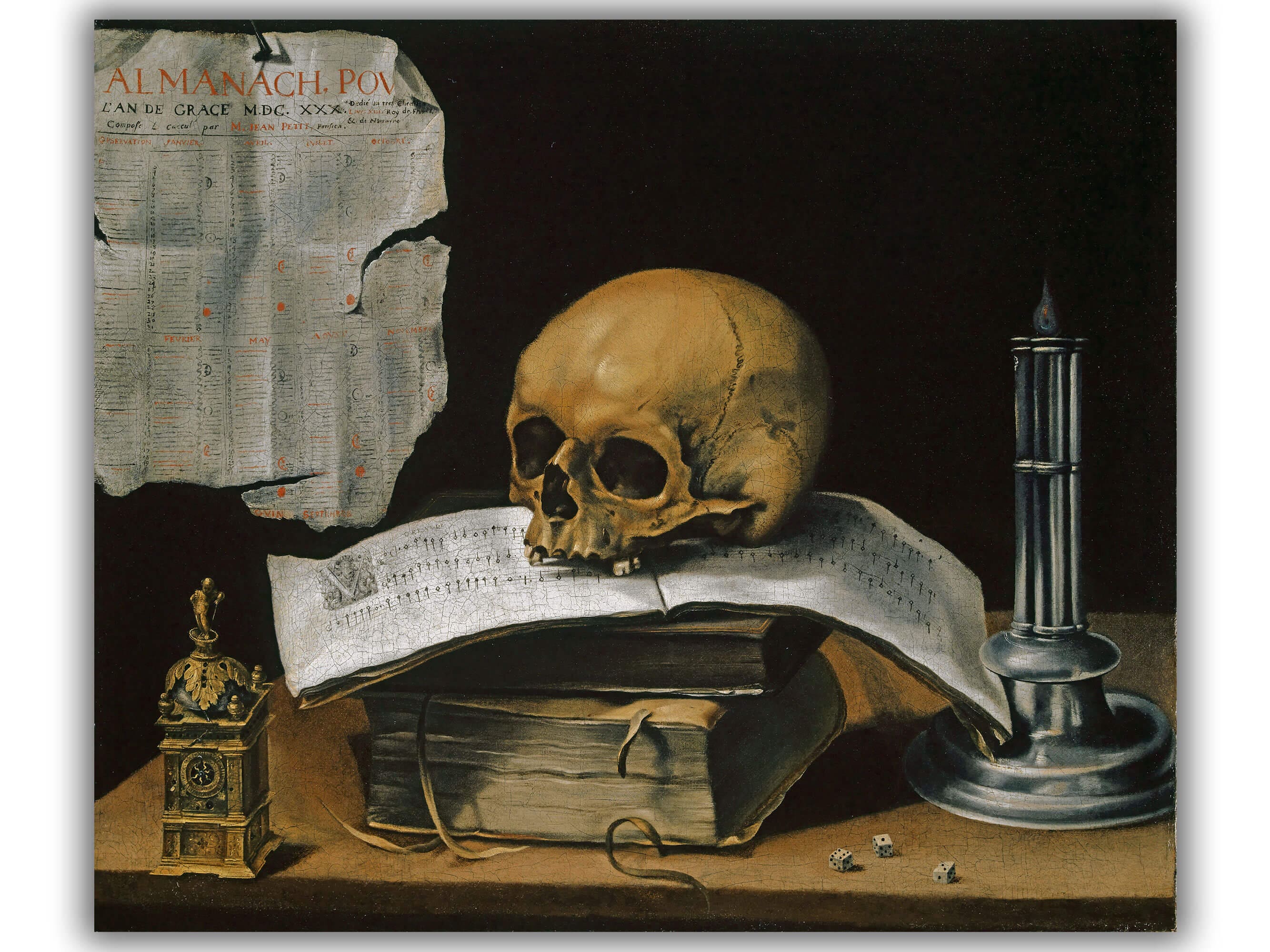Vanitas Still Life Drawing