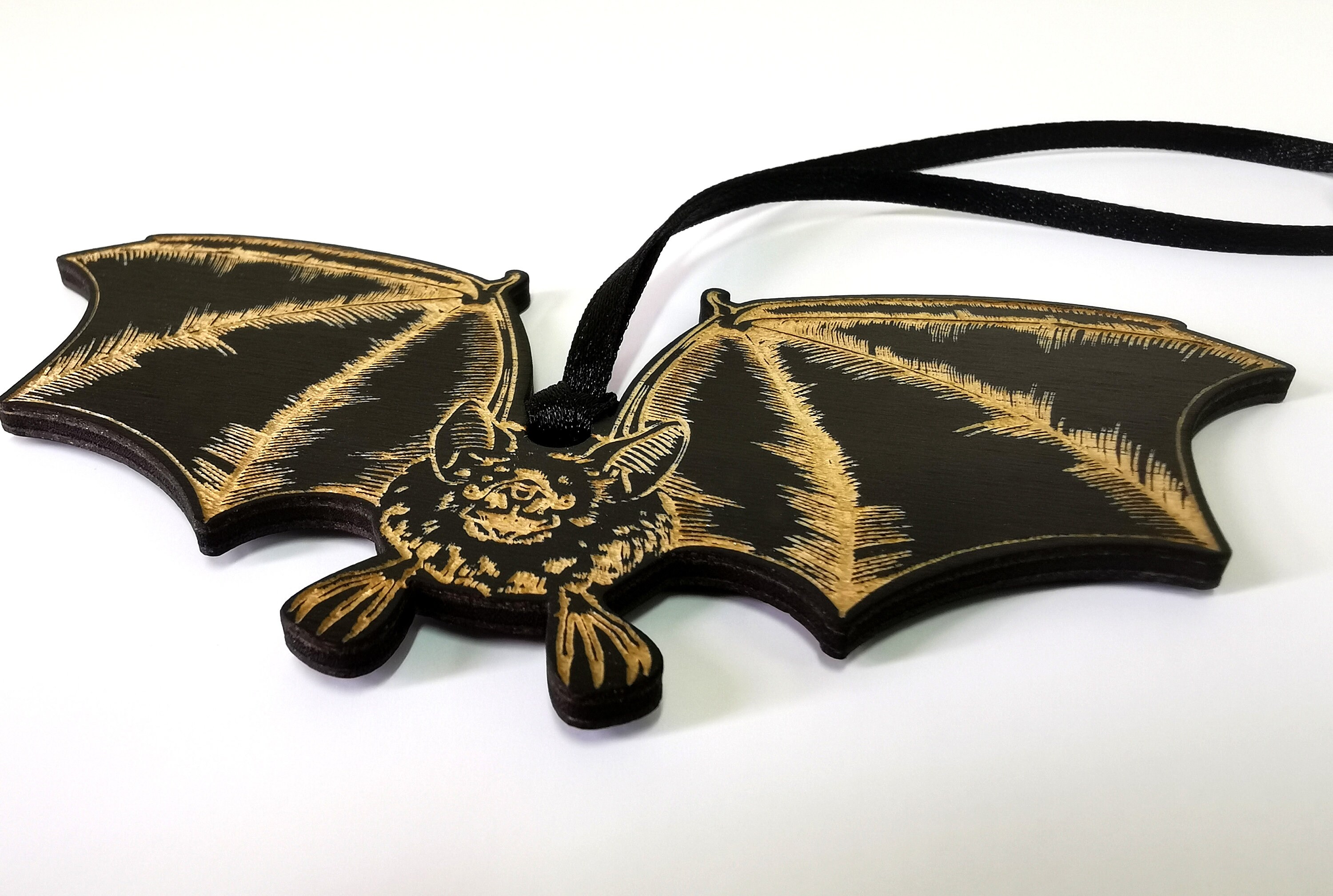 Bat Wooden Christmas Tree Ornament • Christmas Tree-decore • Home ...