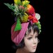 Pink Fruit Hat Tiki Headdress Fruit Turban Adult Carmen Miranda Hat ...