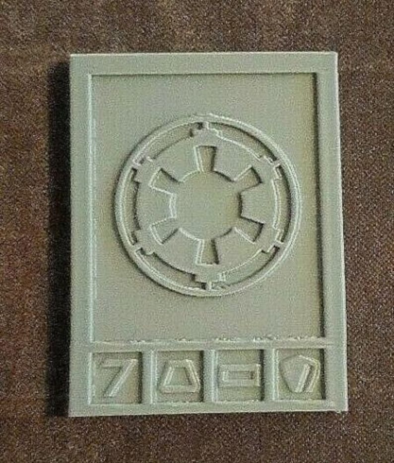 Star Wars Imperial Credits - 3D Printed - Prop - Raw - Etsy