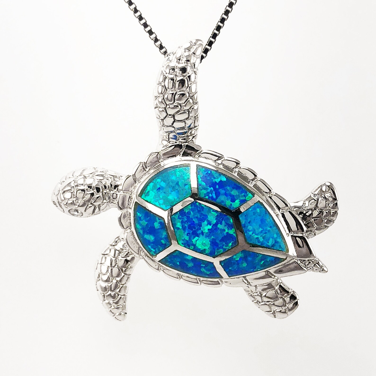 Gorgeous Large Hawaiian Sea Turtle Earring and Necklace | Etsy