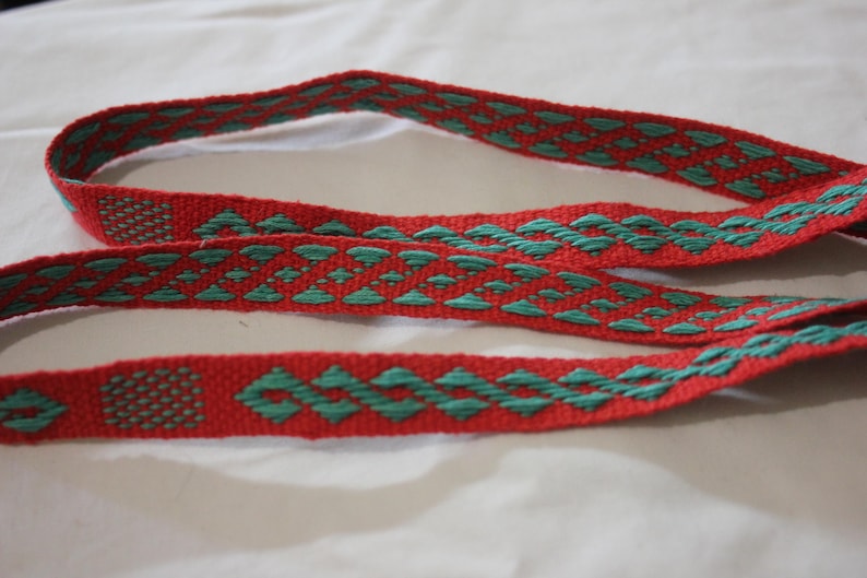 Handwoven Braid/belt for Handfasting, Celtic Knotwork, Traditional ...