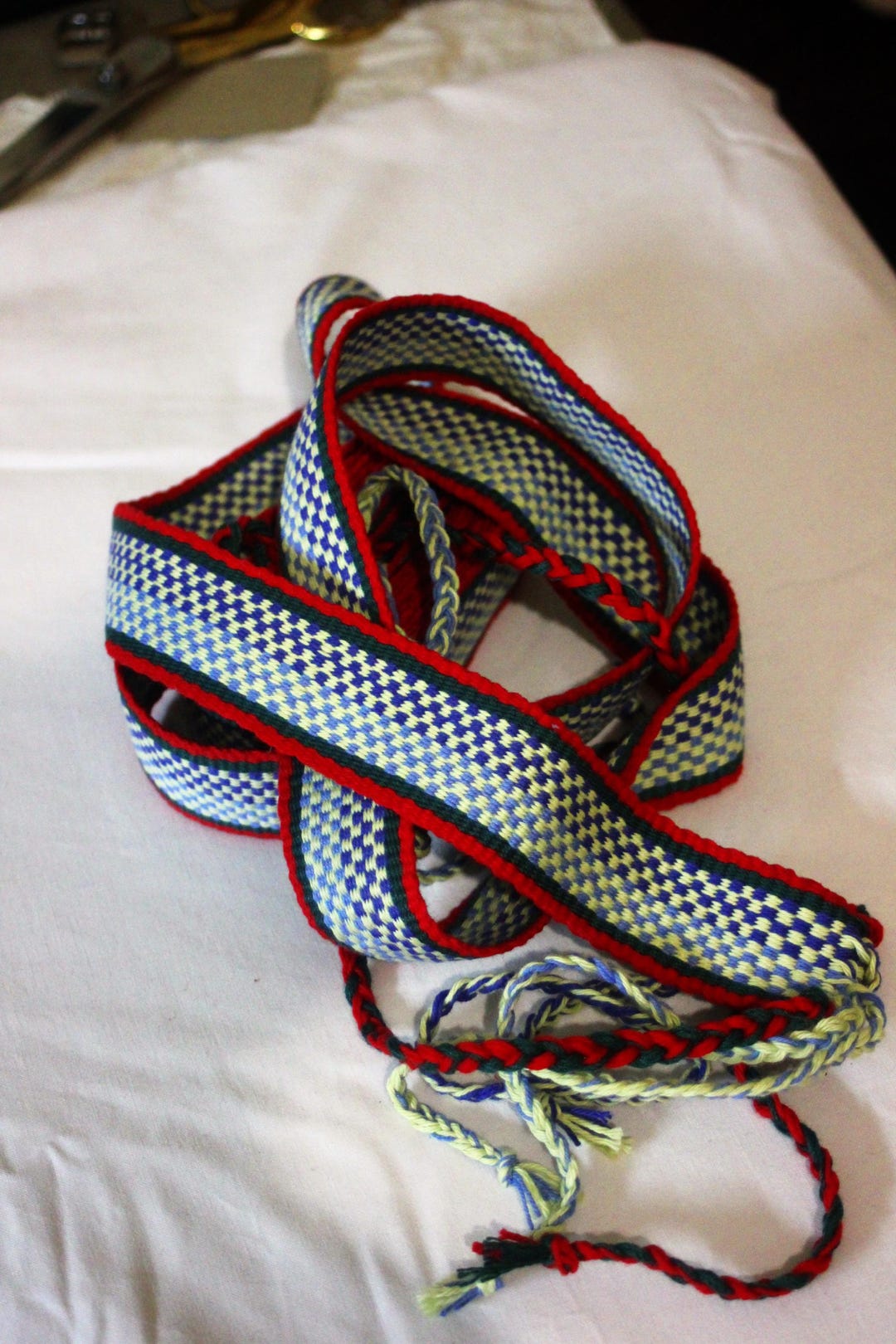 Handwoven Braid/belt for Handfasting, Traditional Irish Crios ...