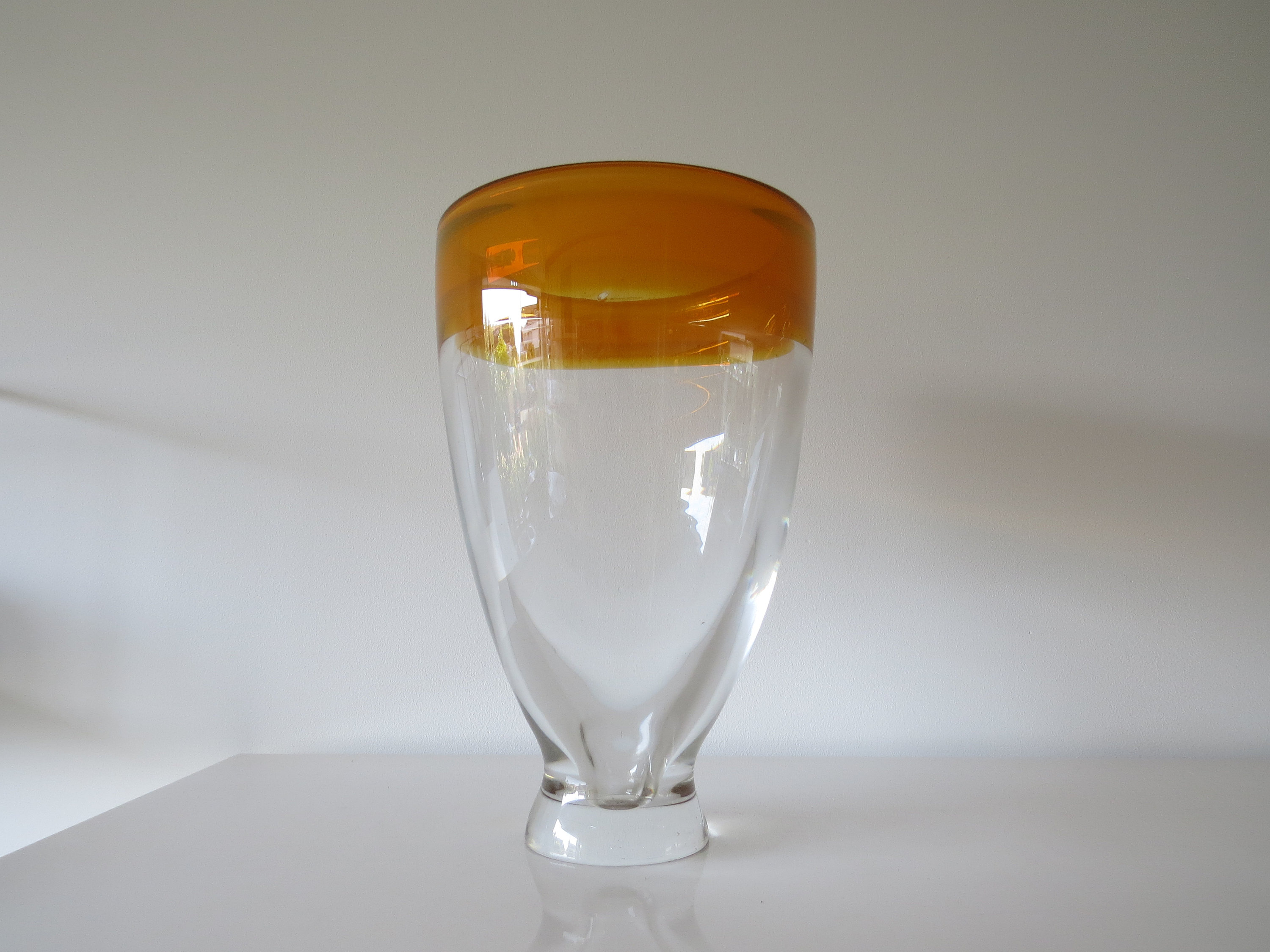Royal Leerdam Vase . Experiment. Crystal. Frans Molenaar. Dutch Design ...