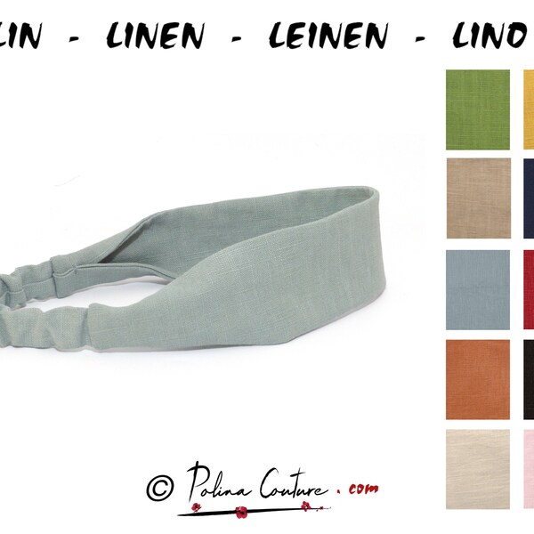 Wide Fabric Headband - Etsy