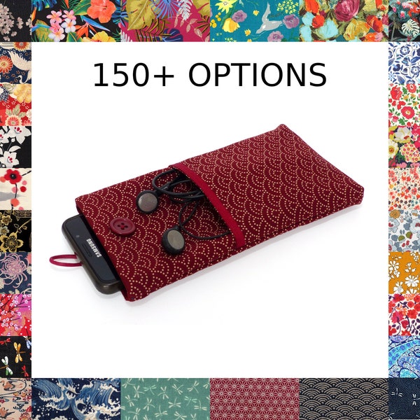 Cellphone Bag Japanese Fabric - Etsy