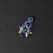 Moon Bindi Tribal Fusion Silver Crystal Bindi Crescent Moon Face Jewels ...