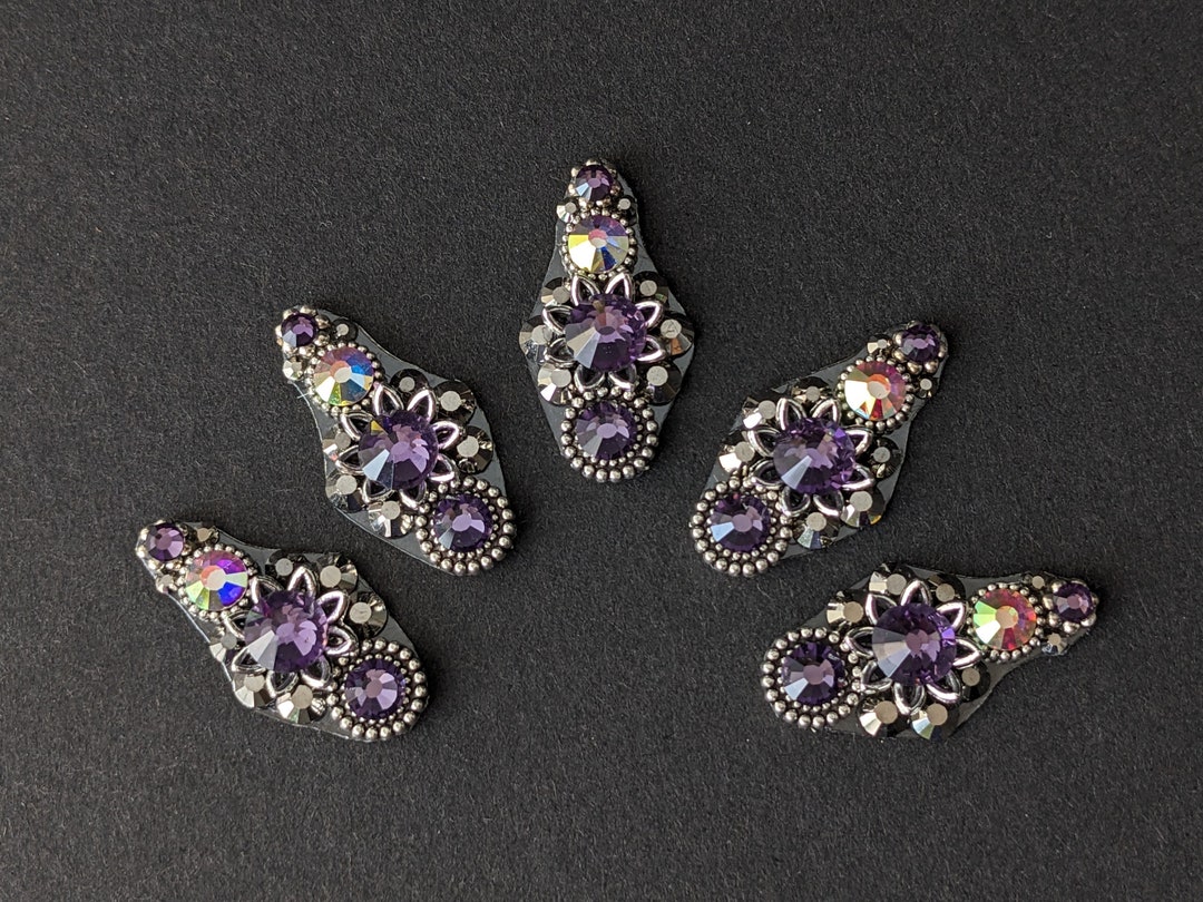 Tribal Fusion Bindi Silver Crystal Bindi Third Eye Face Jewels - Etsy